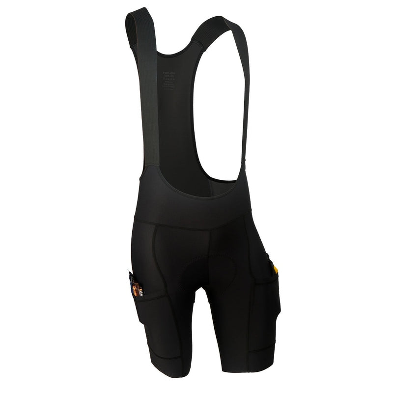 Voler SUPER CARGO BIB - Black Cargo Bib Shorts – RedMonkey Sports