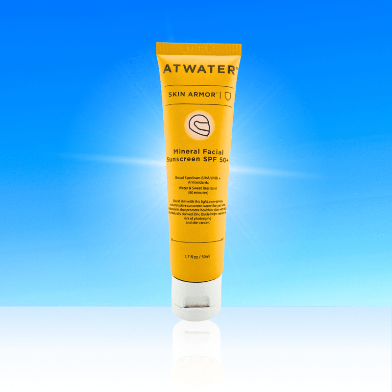 ATWATER Skin Armor Mineral Facial Sunscreen SPF50+ – RedMonkey Sports