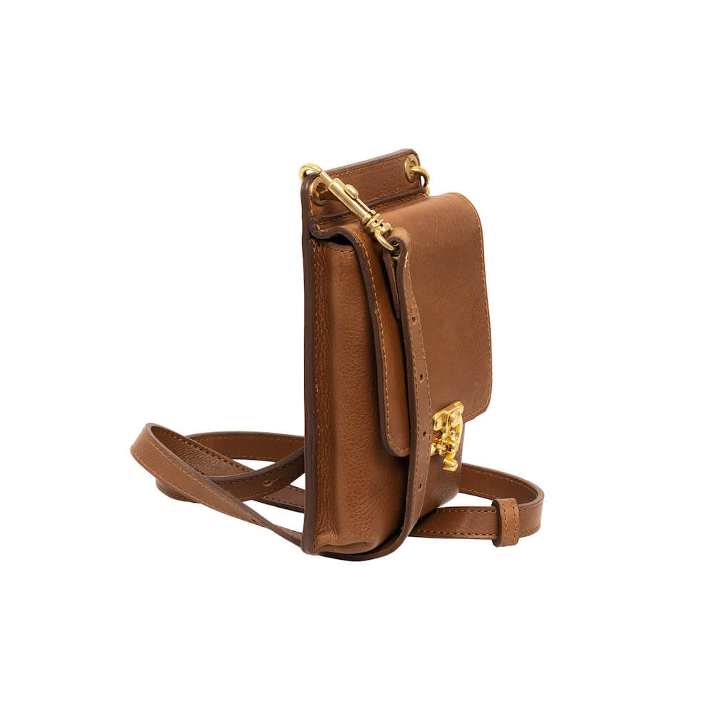 Leather Phone Pouch - Secure & Stylish | Full-Grain Leather – RedMonkey ...