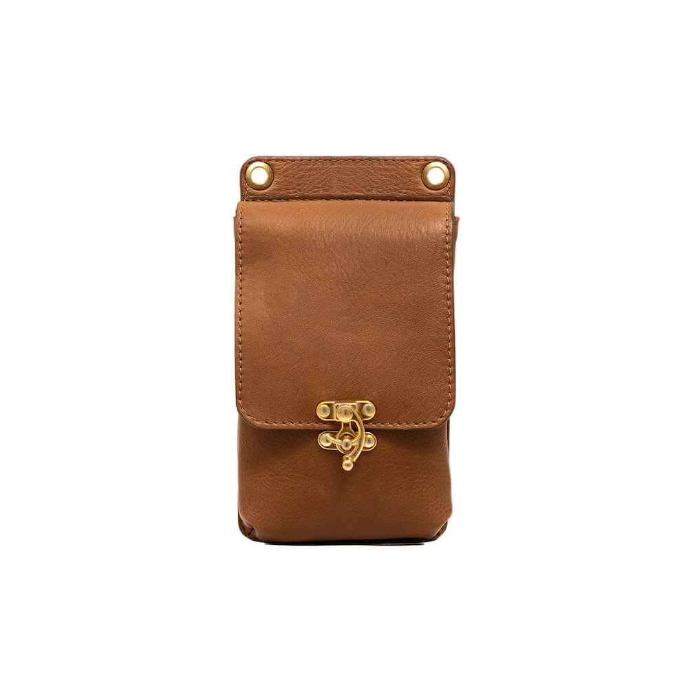Leather Phone Pouch - Secure & Stylish | Full-Grain Leather – RedMonkey ...
