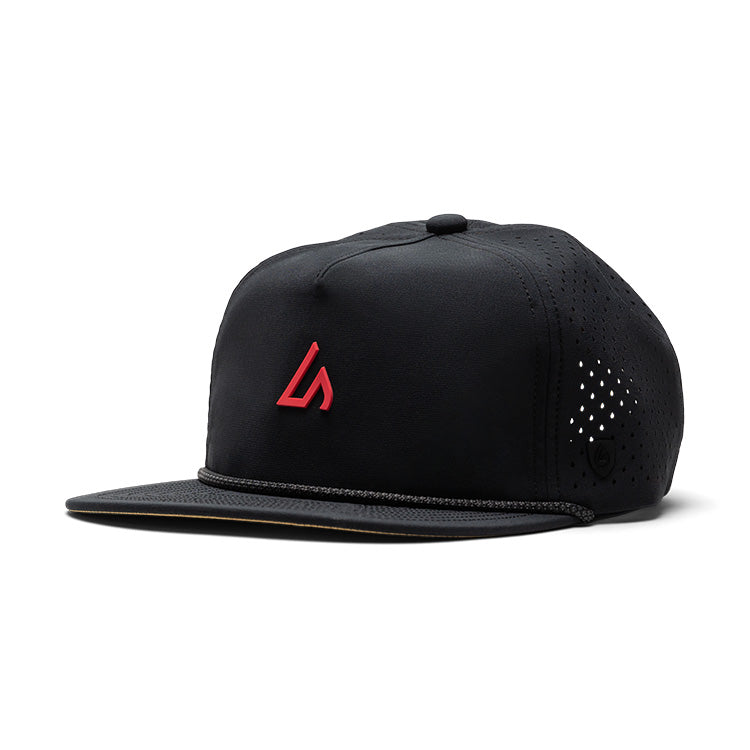 Suay Drift Hat - Black / Coral – RedMonkey Sports