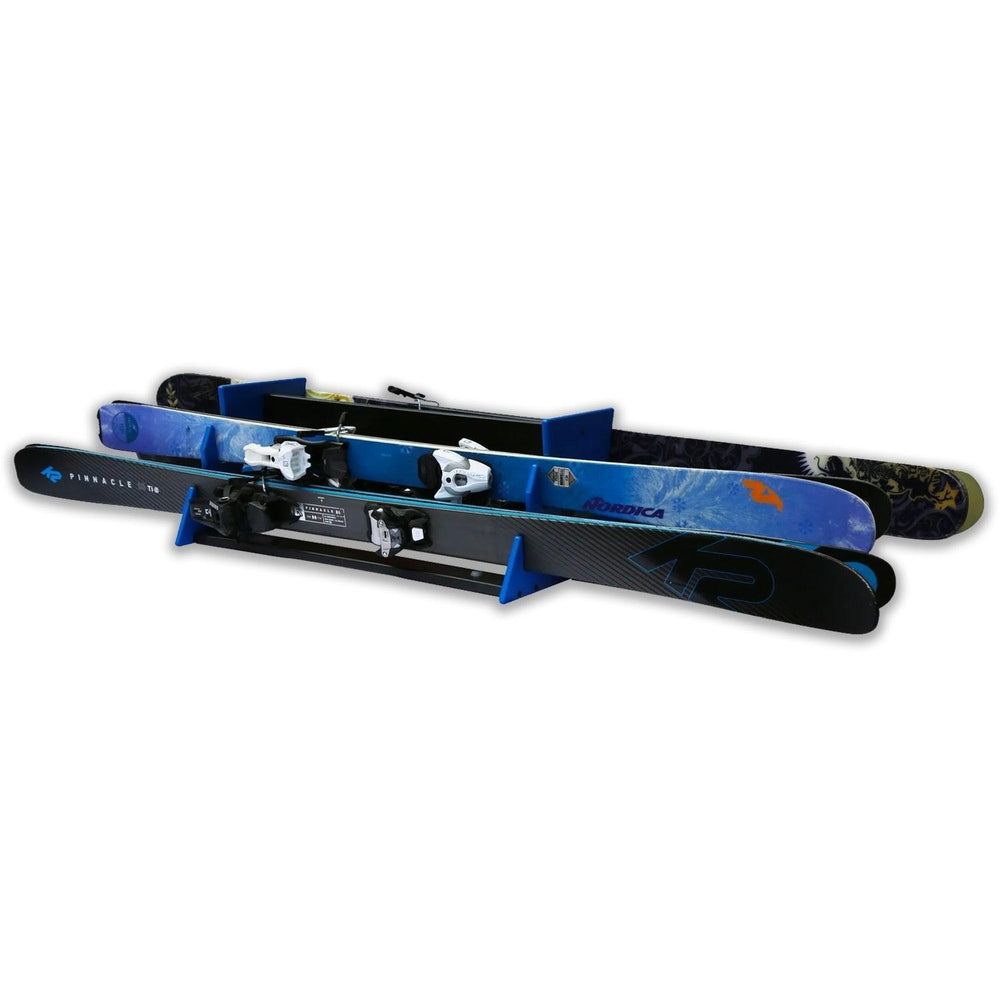 TRAPSKI QUAD Mobile All Mountain Ski and Standard Stance Snowboard Rac ...